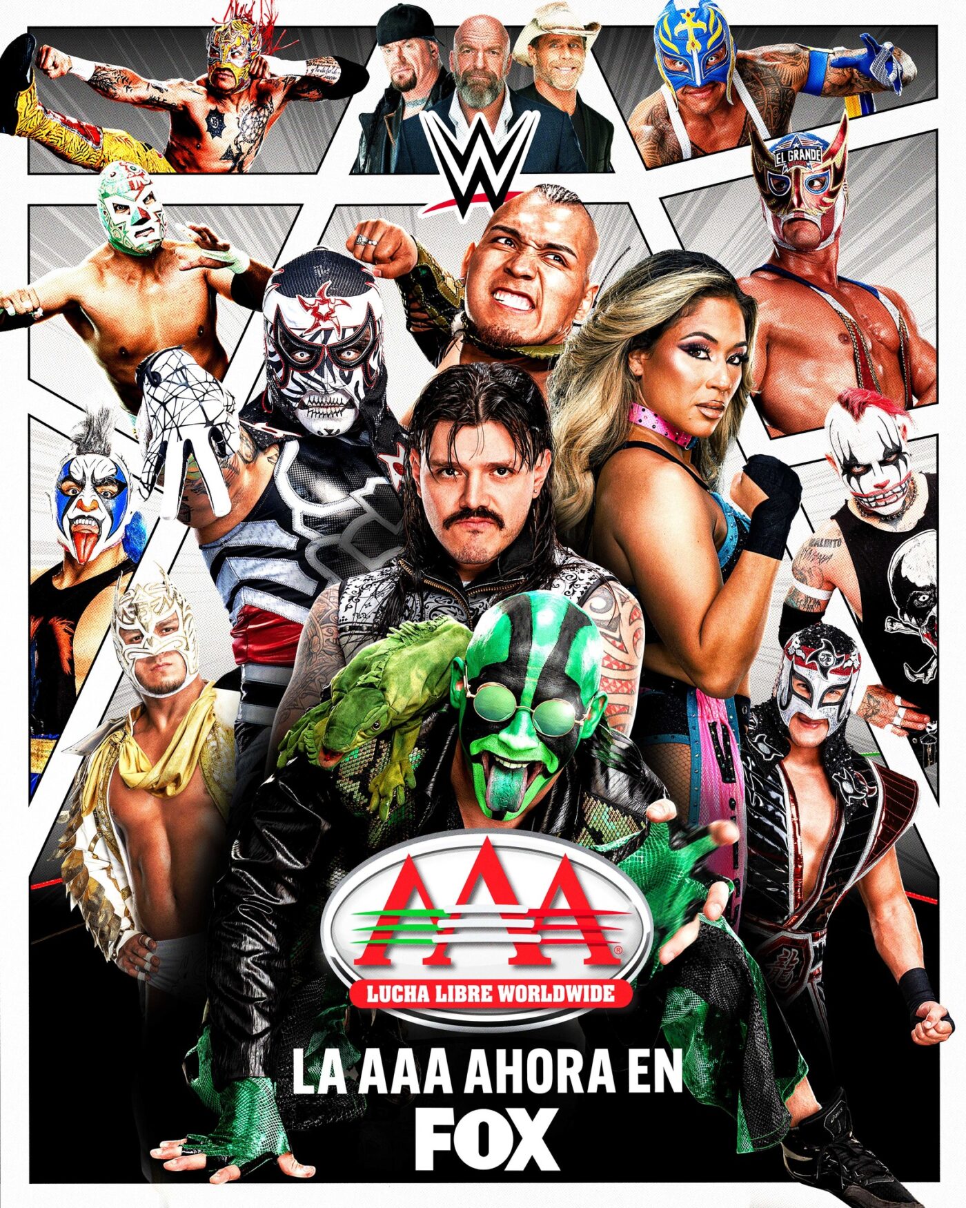 FOX transmitirá los eventos de Lucha Libre AAA en 2026 - El Mundo MX